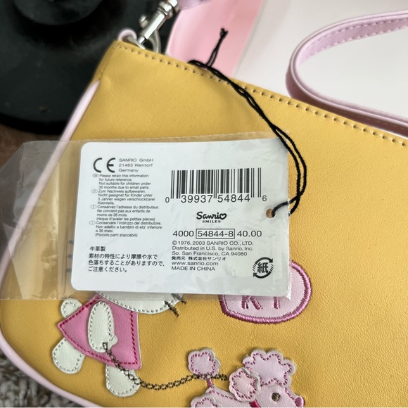 Hello Kitty | Bags | Hello Kitty Poodle Sanrio Pink Leather Bag Vtg ...